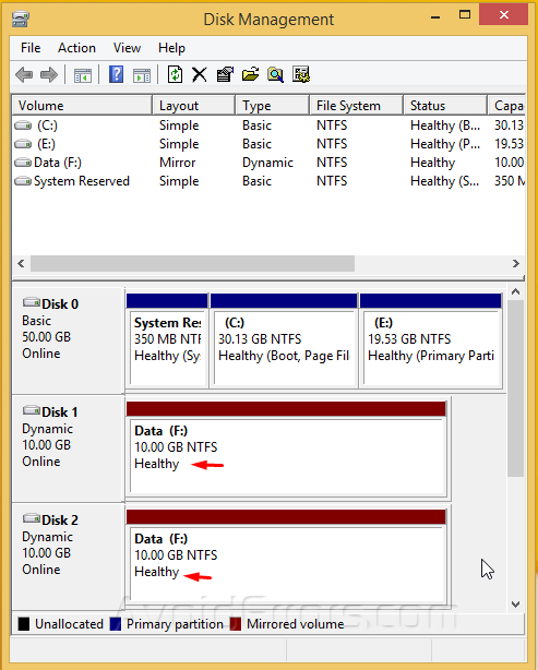 Drive Mirroring for Instant Backup in Windows 8.1 - AvoidErrors