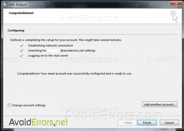 Solved Outlook Cannot Logon Verify You Are Connected To The Network