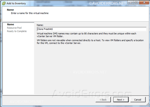 Backup and Restore VMware ESXi Virtual Machine to a New Host - AvoidErrors
