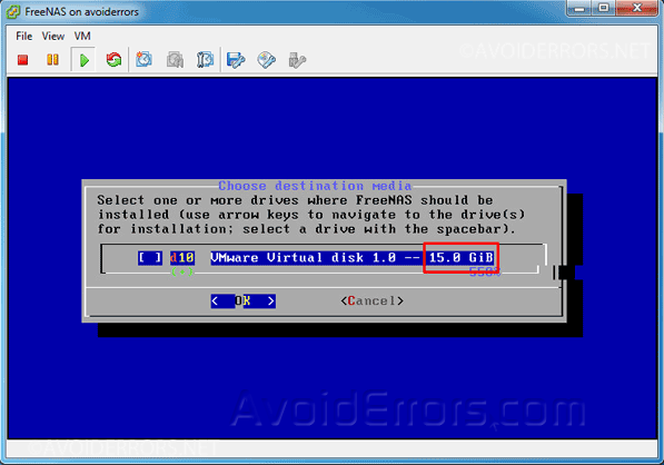 How to Install FreeNAS on Hypervisor ESXI - AvoidErrors