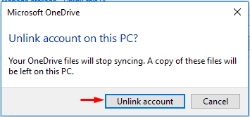 Change the Location of the OneDrive Folder in Windows 10 - AvoidErrors