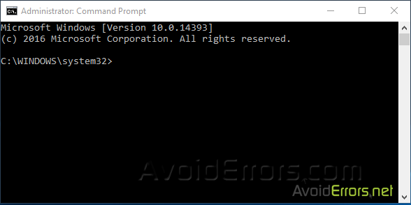 How to start an Elevated Command Prompt - AvoidErrors