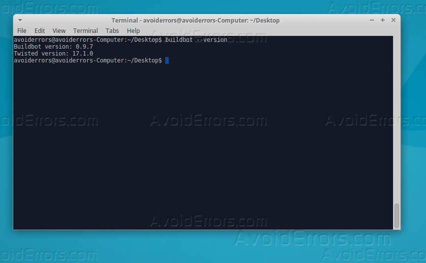 How To Install Buildbot on Ubuntu 16.04 - AvoidErrors