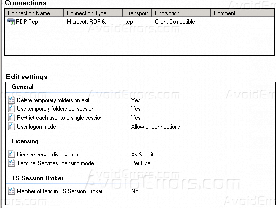 Disable Remote Login - Server 2008 Datacenter - AvoidErrors