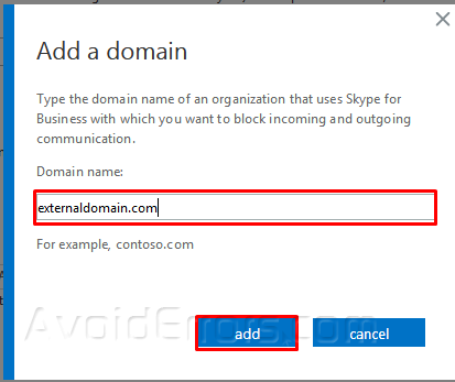 How To Communicate with Skype for Business users outside your Domain ...
