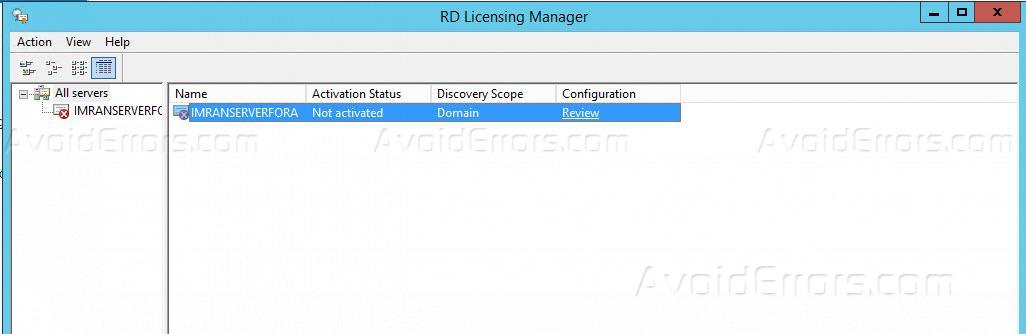 How to Activate Remote Desktop License on Server 2012 R2 - AvoidErrors