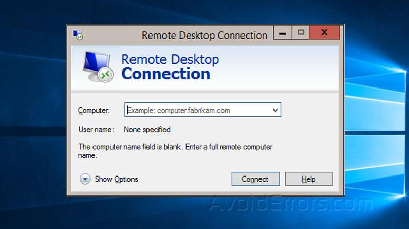 Enable-Remote-Desktop-Using-the-Registry-Editor - AvoidErrors