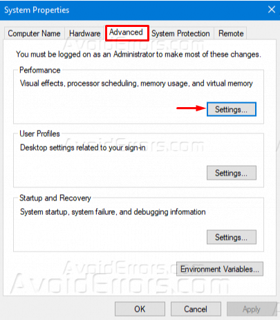 How to Delete Paging File in Windows 10 - AvoidErrors