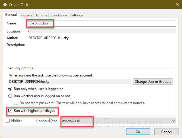 How to Automatically Shutdown your PC When its Idle - AvoidErrors