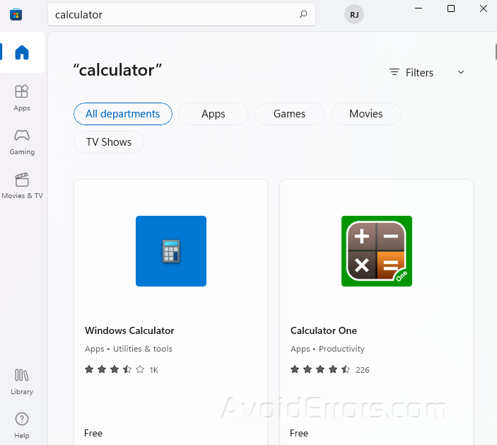 How to Fix Calculator not working on Windows 11 - AvoidErrors