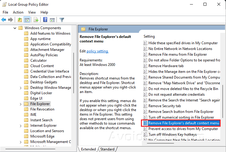 Disable the New Context Menu in Windows 11 - AvoidErrors