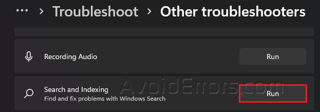 Fix the Windows Search Bar Not Showing or Working on Windows 11 - AvoidErrors