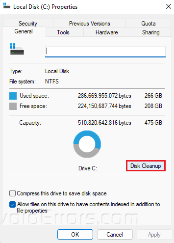 Fix Windows 11 C: Drive Getting Full Automatically - AvoidErrors