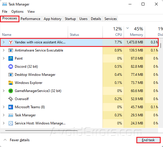 Fix Windows 11 High RAM Usage - AvoidErrors