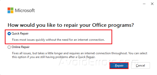 Fix Microsoft Office’s Click to Run High CPU Usage - AvoidErrors