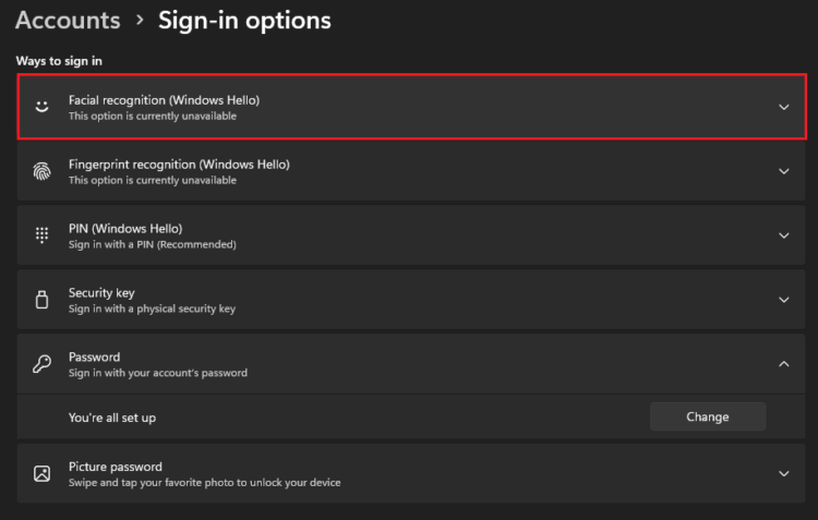 How To Turn Off Face Recognition on Windows 11 - AvoidErrors