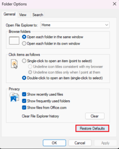 How to Reset File Explorer in Windows 11 - AvoidErrors